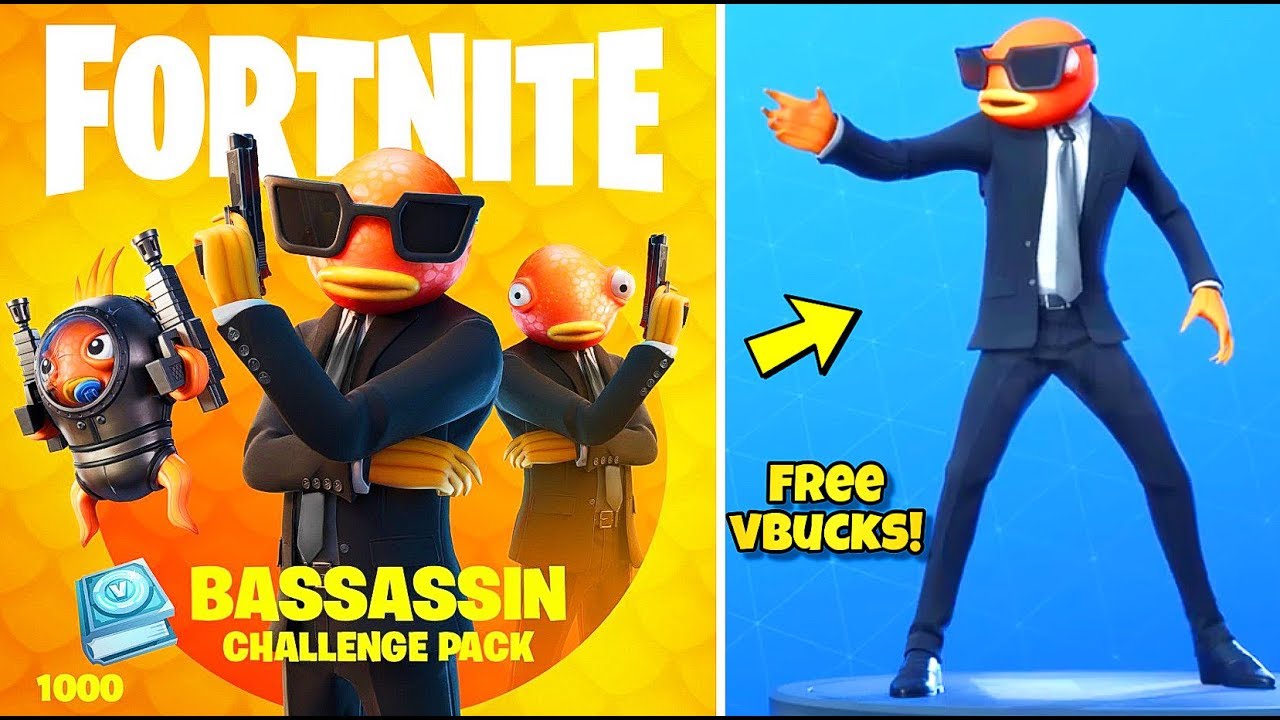*NEW* BASSASSIN CHALLENGE PACK In Fortnite! (CONTRACT GILLER SKIN ...