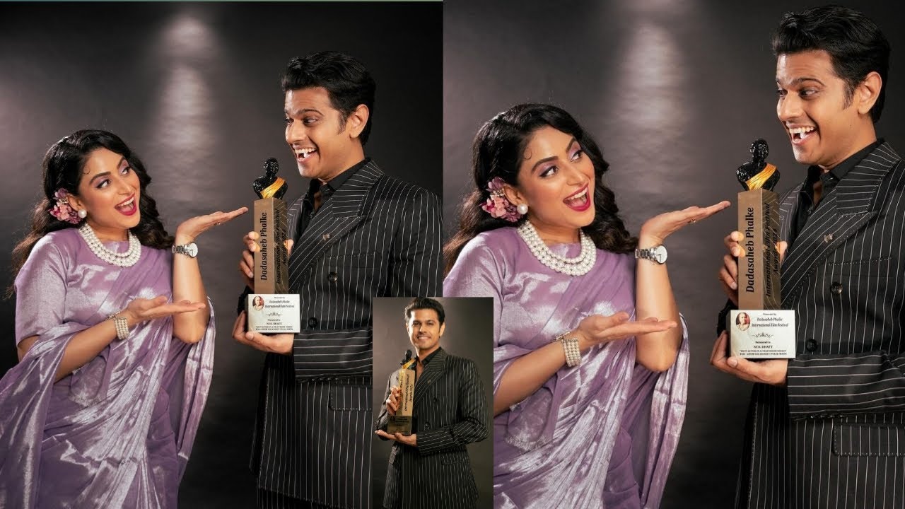 Neil Bhatt Dadasaheb Falke award 2024 receive | Neil Bhatt Aishwarya ...