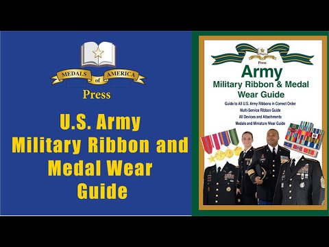Army Military Ribbon, Medal, Miniature Medal Wear Guide for Active Duty ...