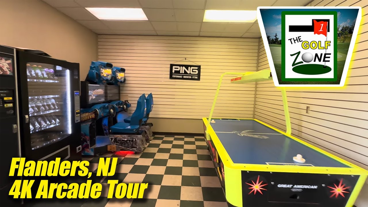 The Golf Zone (Flanders NJ), 4K arcade walkthrough & tour, October 2024 ...