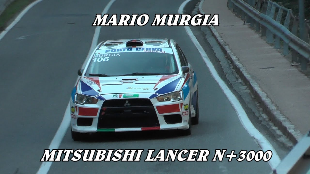 SALITA TROFEO LUIGI FAGIOLI 2022 | MARIO MURGIA | MITSUBISHI LANCER N+ ...