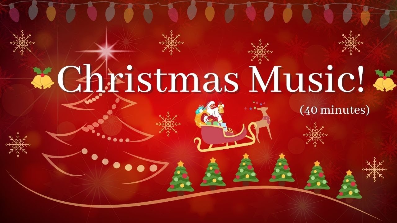 Christmas Music (Instrumental) | 40 minutes non stop 19 Christmas Songs ...