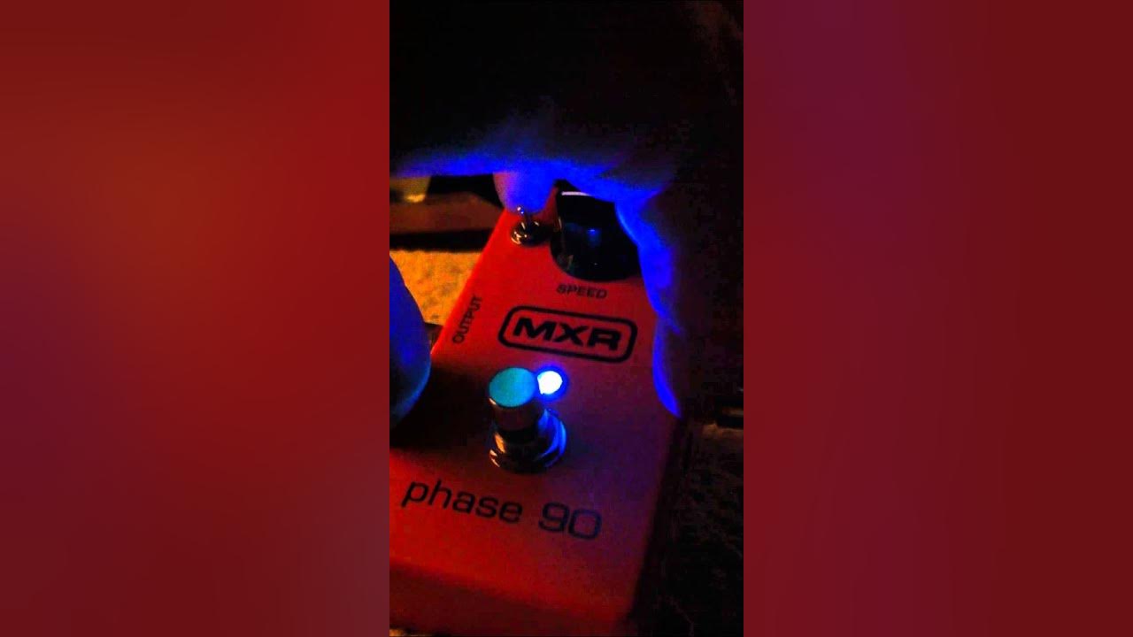 ICE COLD CUSTOMS / MXR PHASE 90 R28 MOD / BOX & SCRIPT MODES and COLOR CHANGING LED MOD!! - YouTube