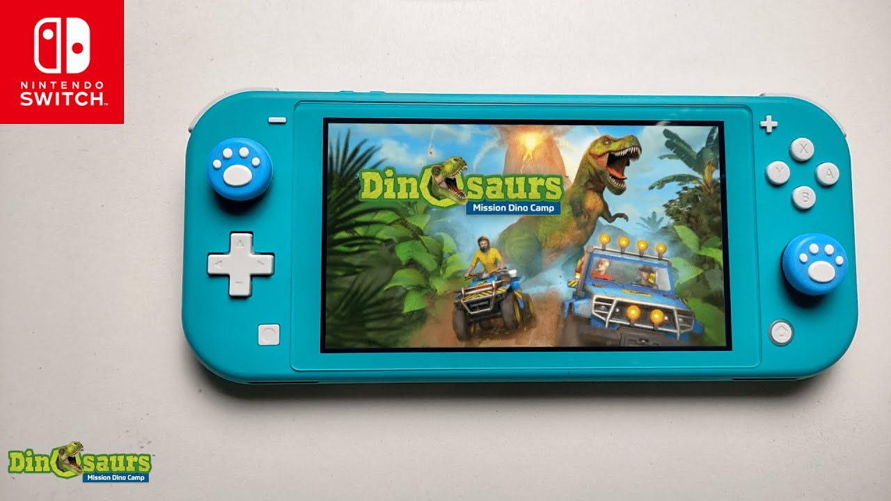 Dinosaurs Mission Dino Camp Nintendo Switch Lite Gameplay - YouTube