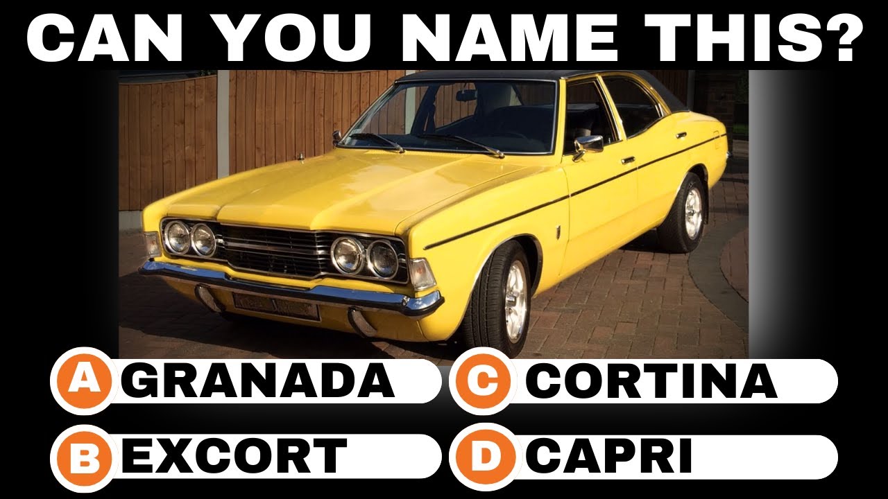 94% Will FAIL This BRITISH CLASSIC Car Quiz | Bestsellers 1980 - YouTube