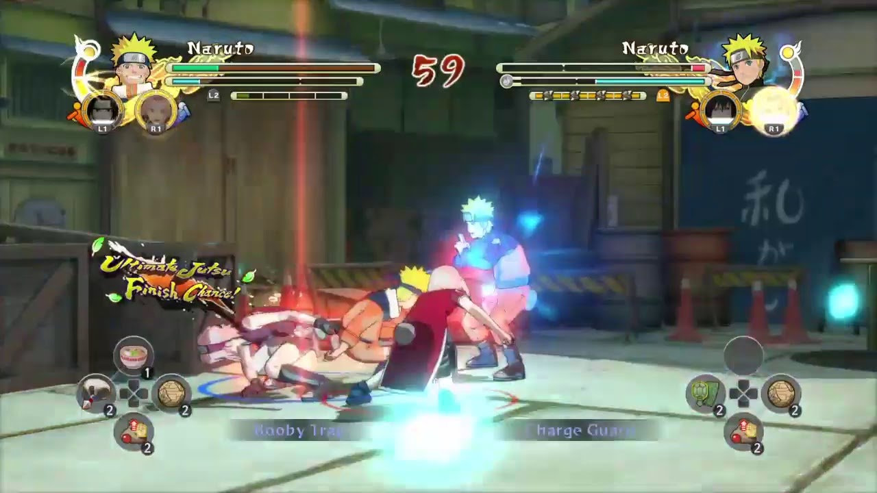 Playing naruto part 4 - YouTube