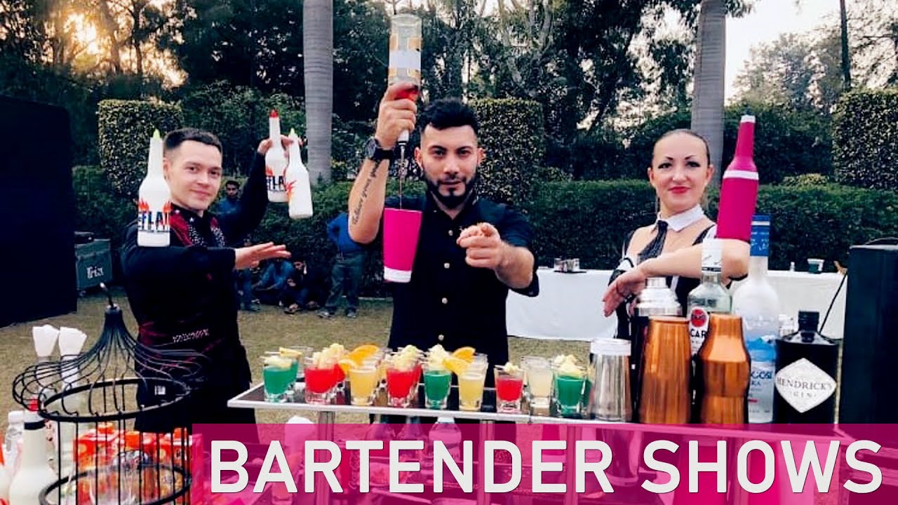 Bartender Show - #SmileandSoul - YouTube