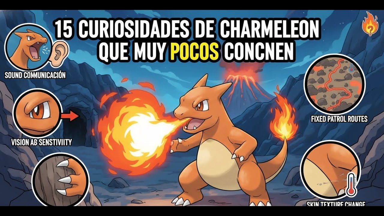 15 Curiosidades de Charmeleon que Muy Pocos Conocen - YouTube