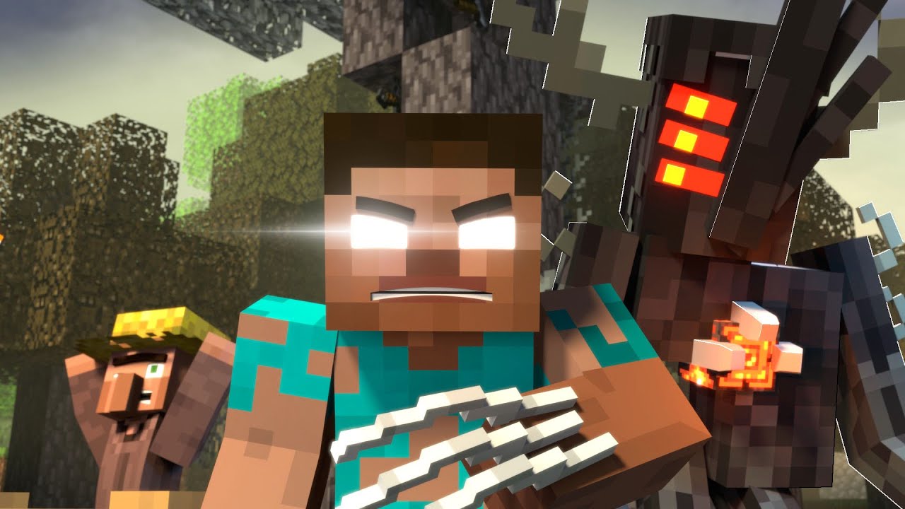 Creaking Attack #2 - Alex & Steve Life - Minecraft Animation - YouTube