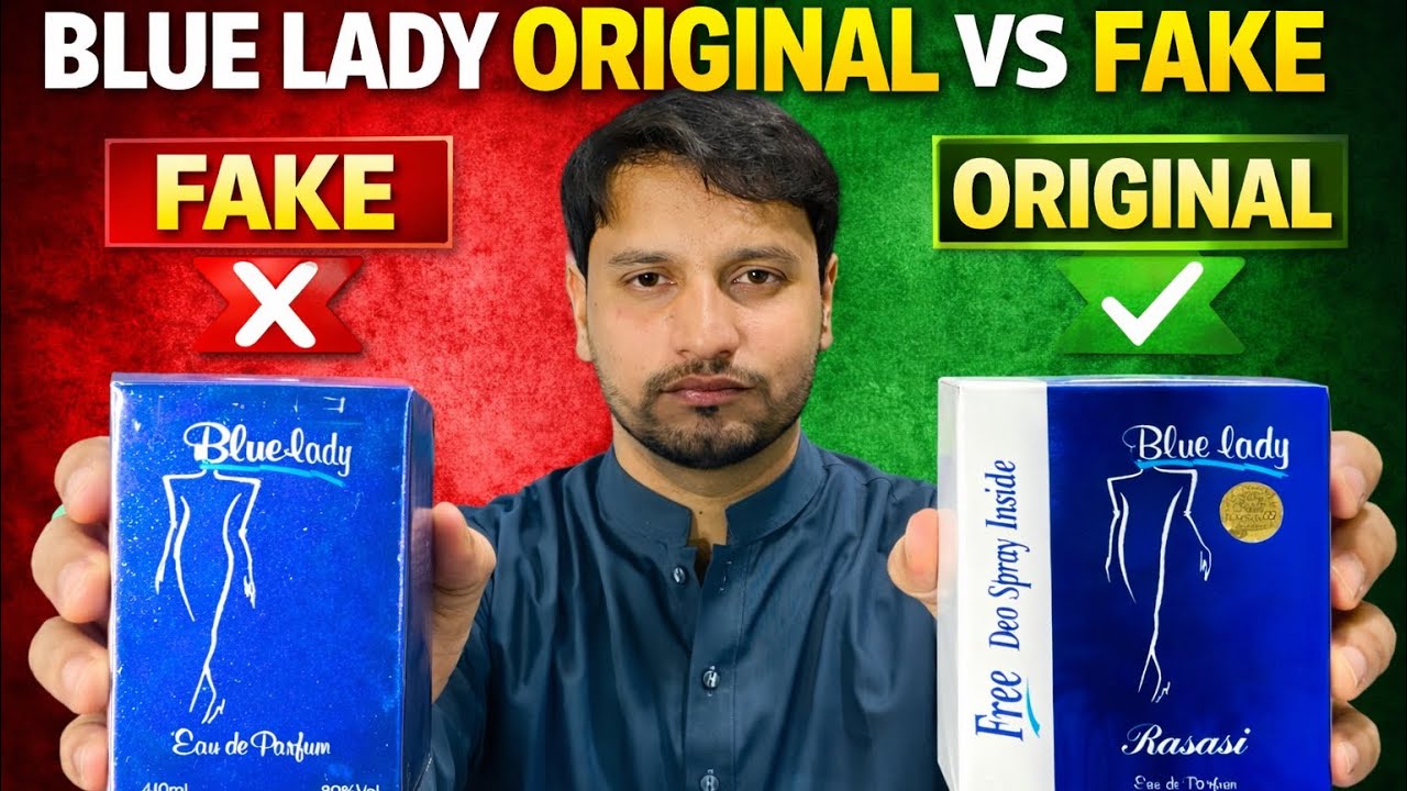 Blue Lady Perfume Original Vs Fake | Blue Lady Rasasi Perfume Review ...
