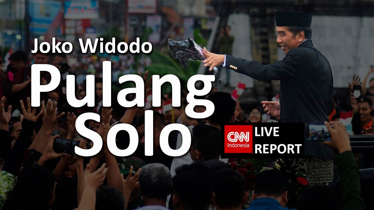 LIVE Joko Widodo Disambut Warga Solo di Kediamannya - YouTube