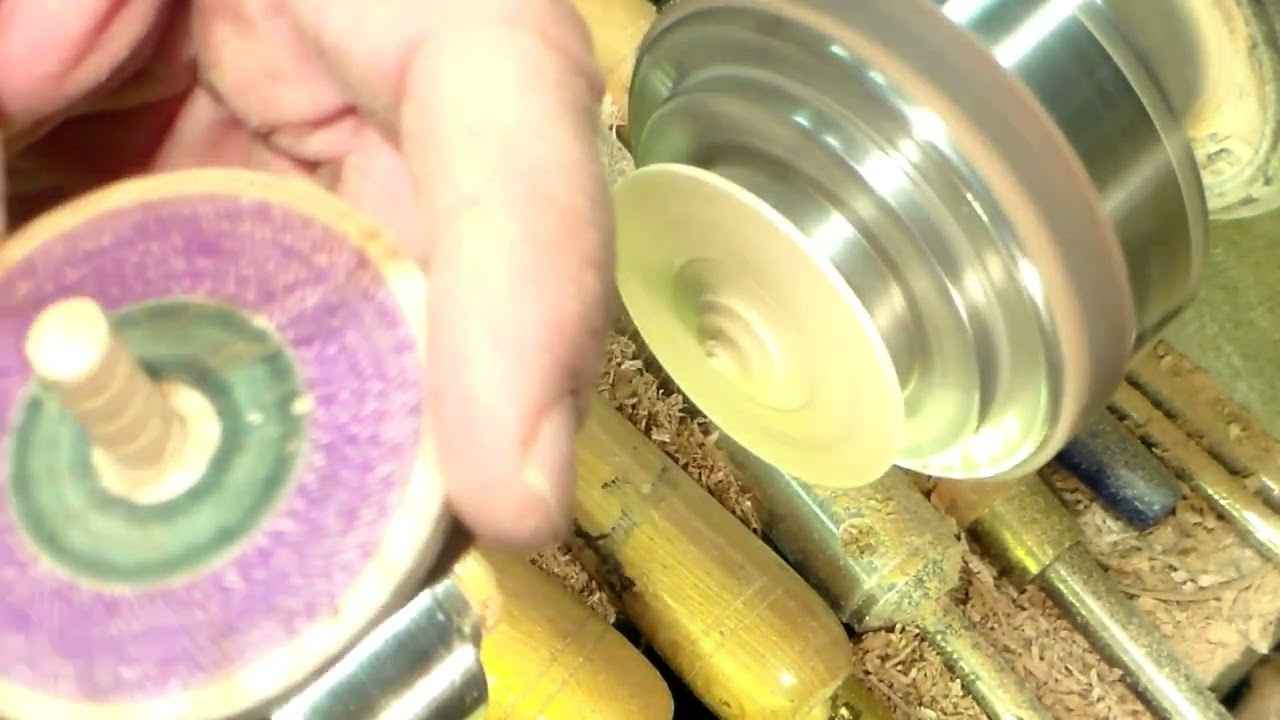 Three ways to turn wooden tops - YouTube