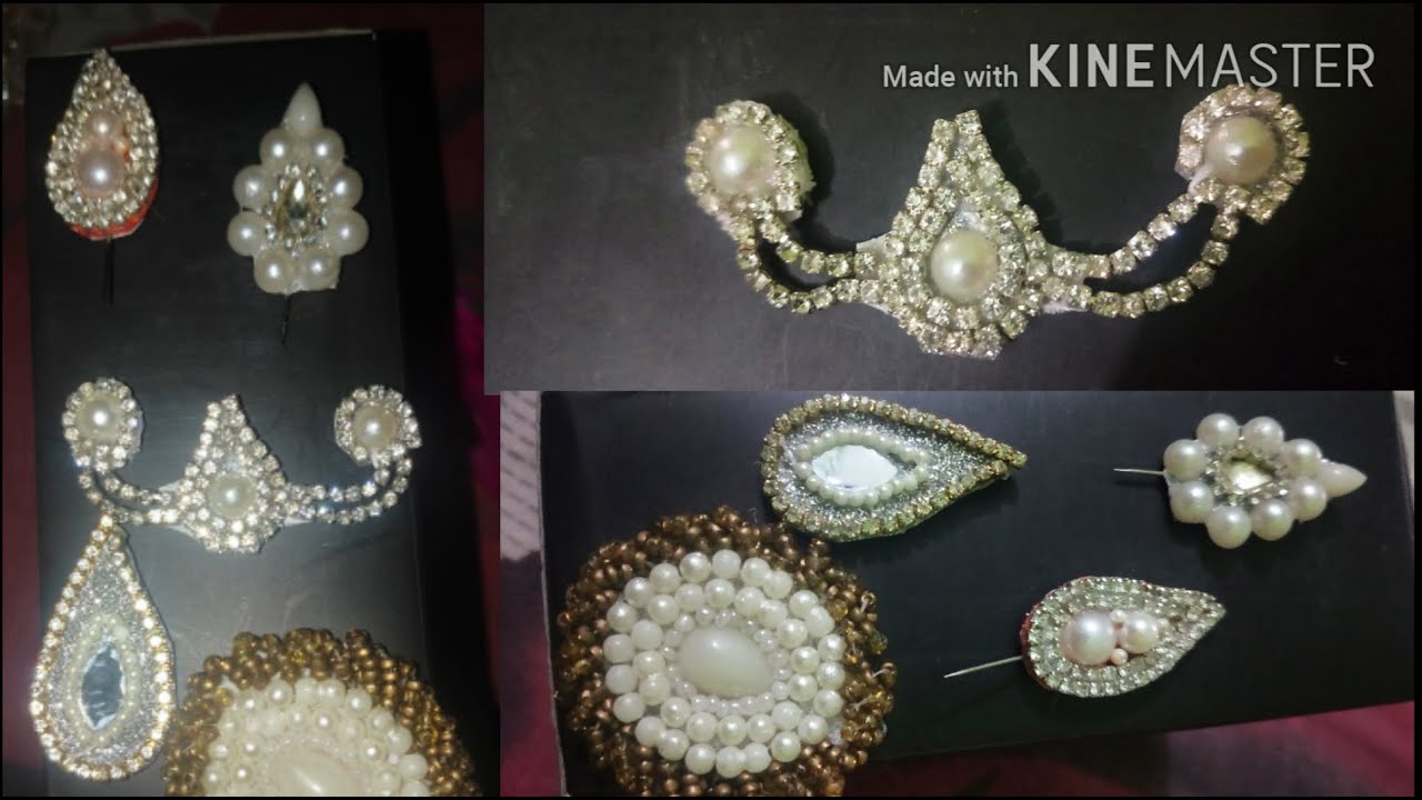 Make decorative - pagh or turban, latkan, patches, tiara,new style ...