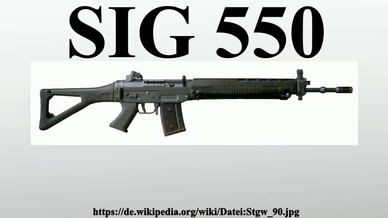 SIG 550 - YouTube