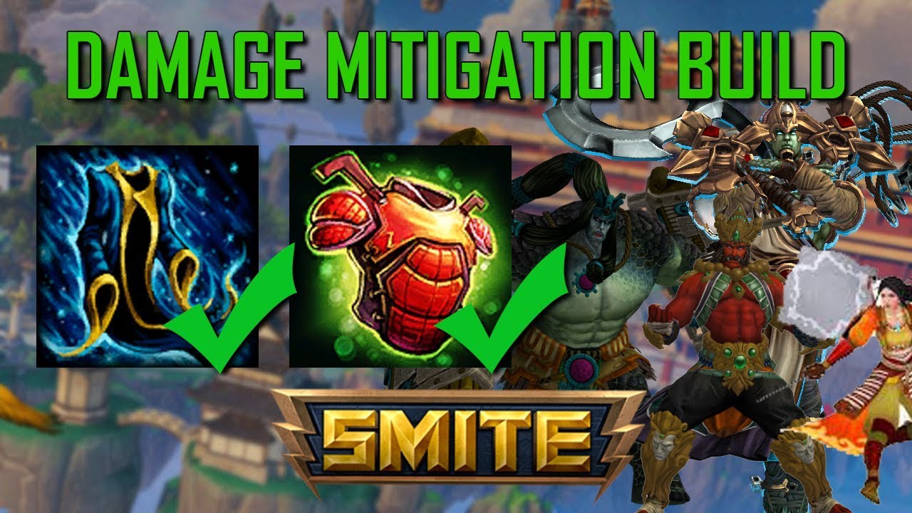OhHolyDuck's Smite Season 5 Damage Mitigation Build - YouTube