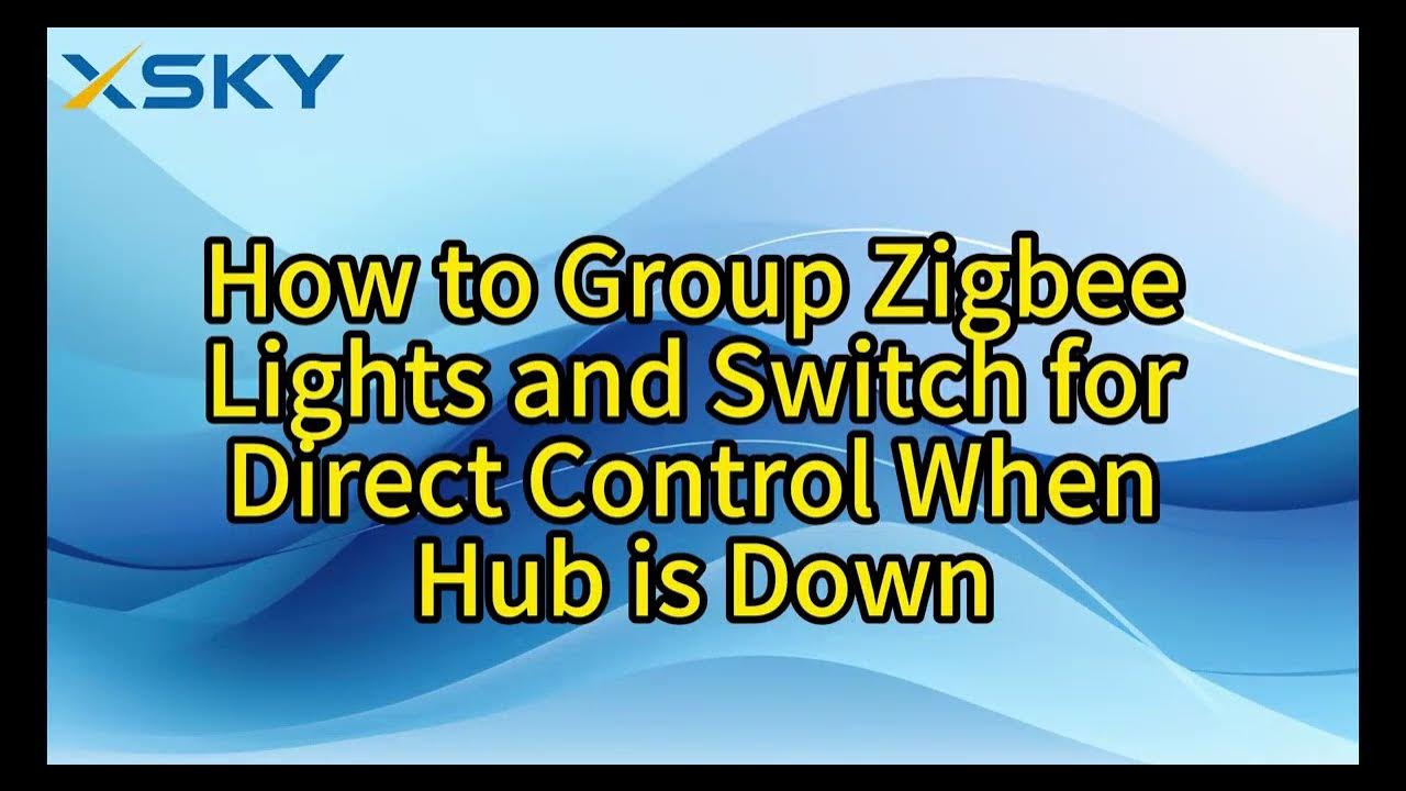 03 How to Group/Bind Zigbee Lights and Switches for Direct Control When Zigbee2MQTT is Down ...