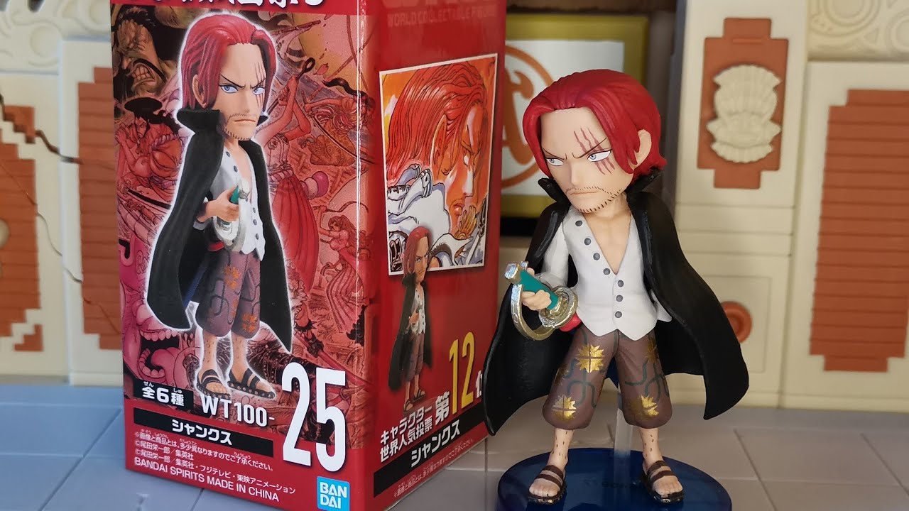 Shanks Four Emperors! One Piece World Collectibles Figure, biggest WCF ...