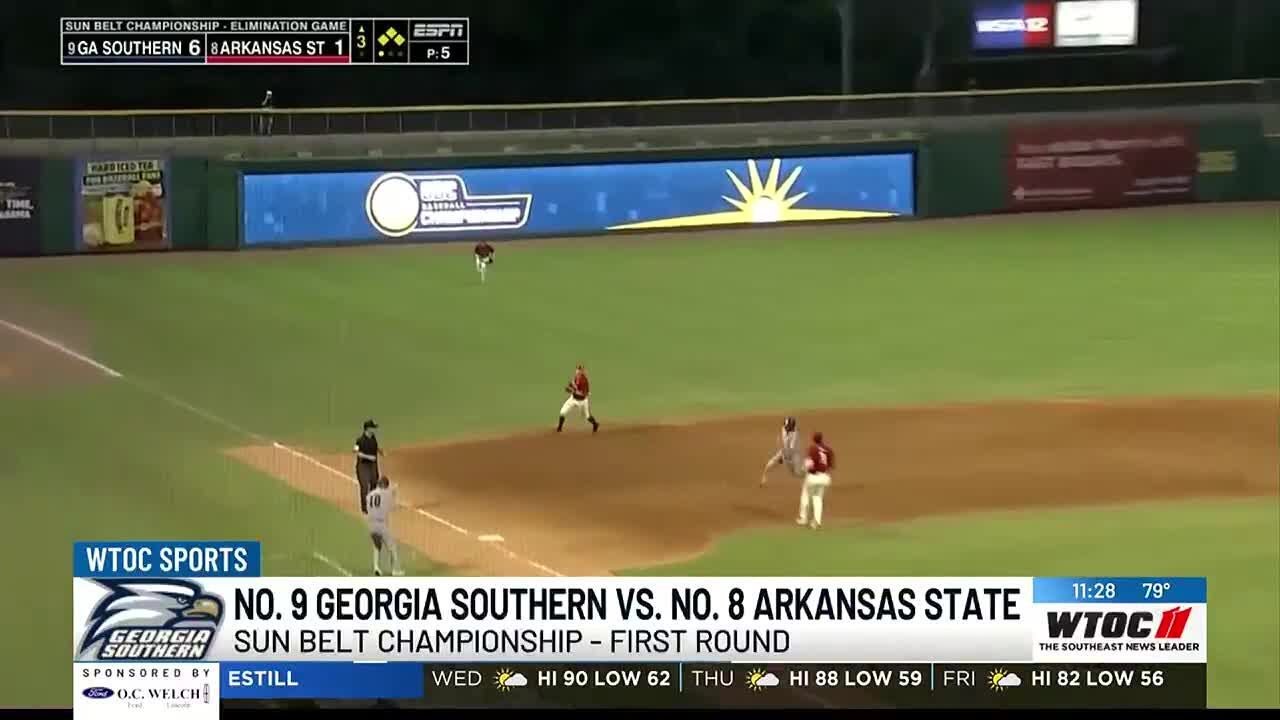 Georgia Southern baseball advances to second round of Sun Belt ...