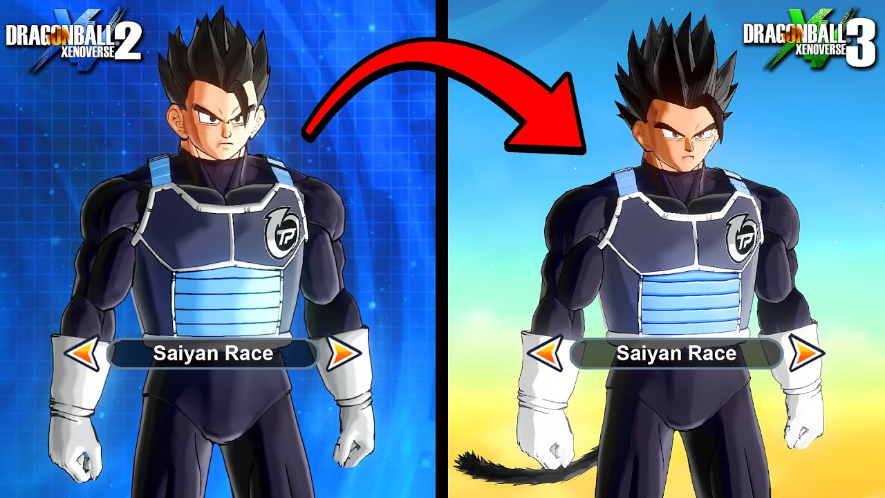 DRAGON BALL XENOVERSE 3 – New CaC Customization, Hairstyles, & Saiyan ...