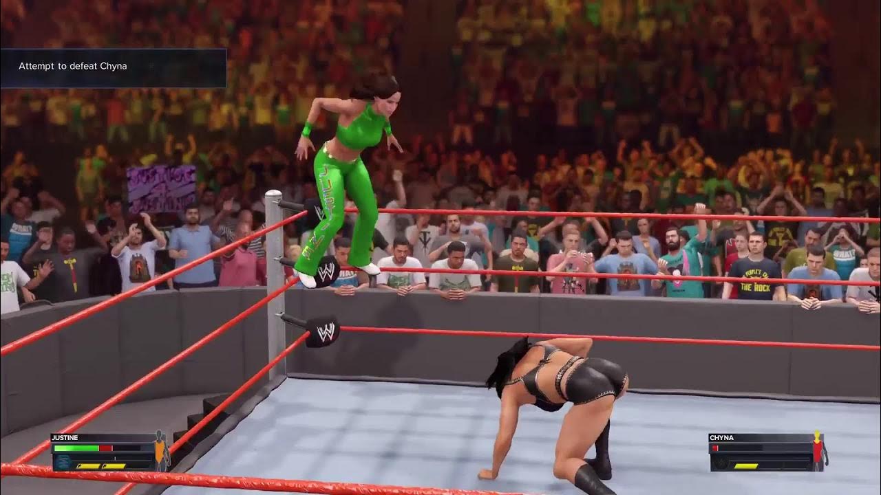 Playing Wwe 2k23 Myrise The Legacy Till I Unlock Molly Hollys Pants