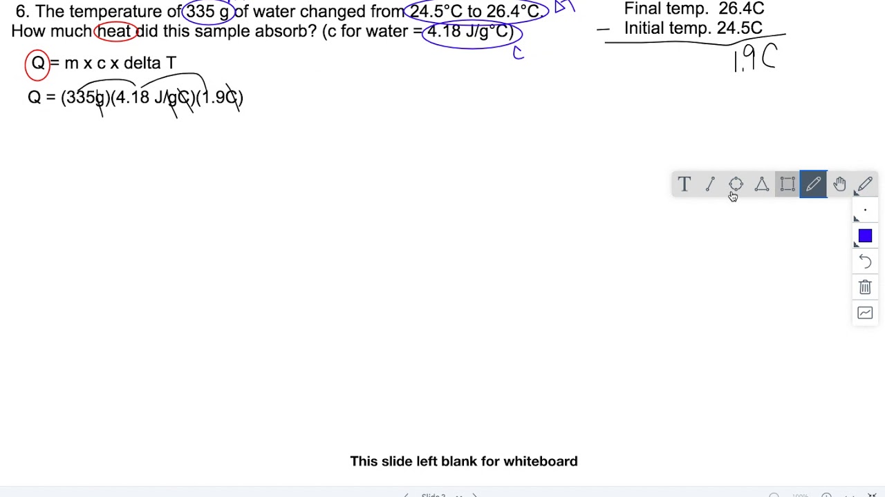 Heat Capacity Examples Part 2 - YouTube