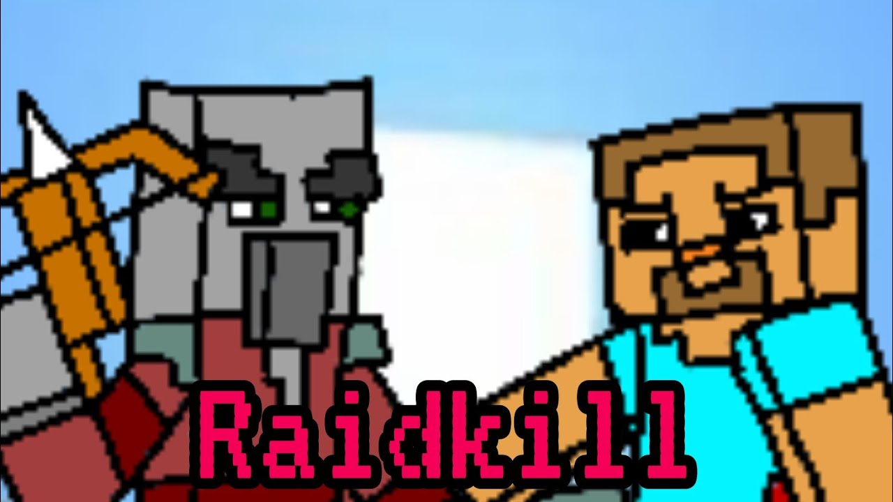 🐪Raidkill (concept) (Roadkill but is a Minecraft version)🐪 #fnf # ...