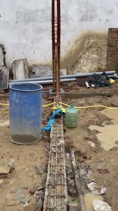 Column Sariya According To Drawing Construction Architecture Home