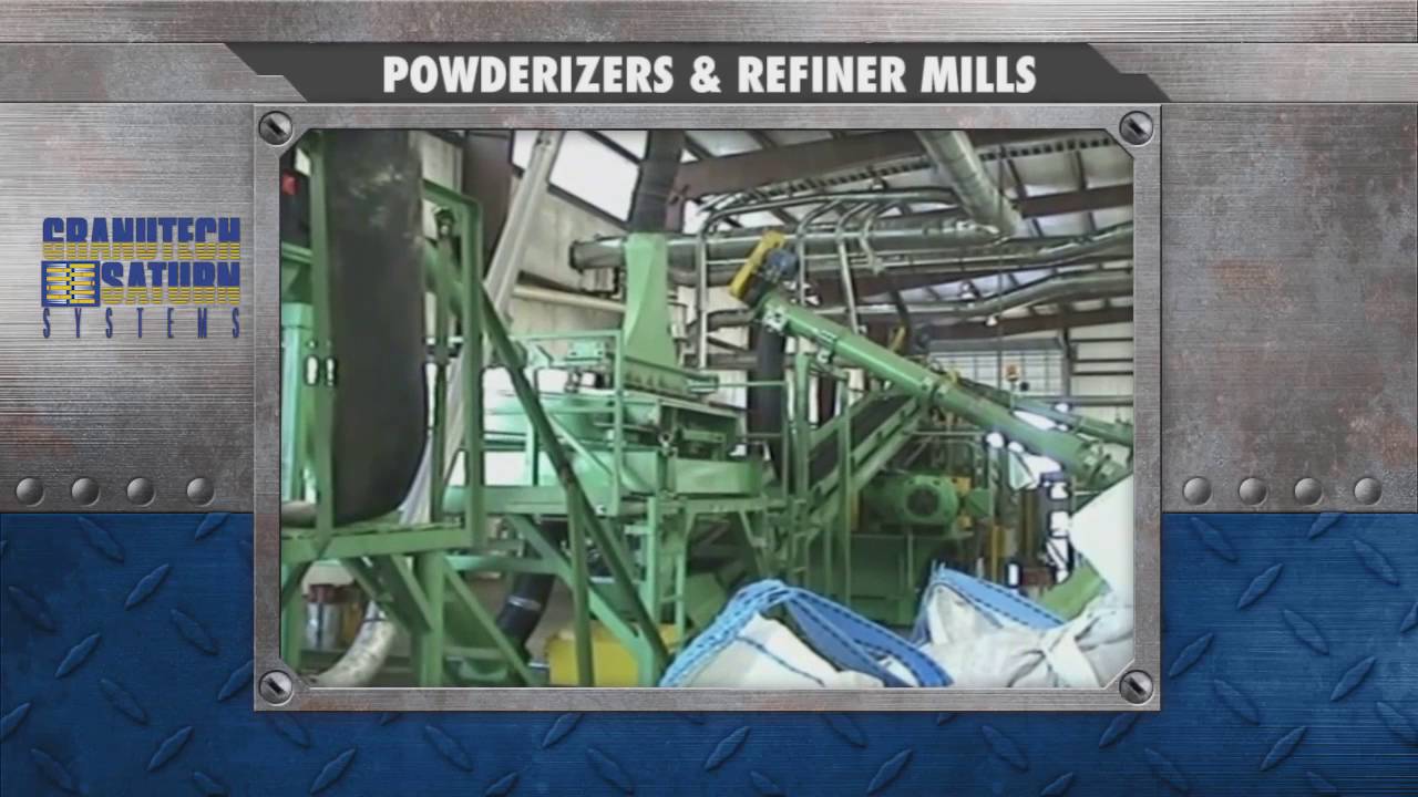 Powderizers & Refiner Mills - YouTube