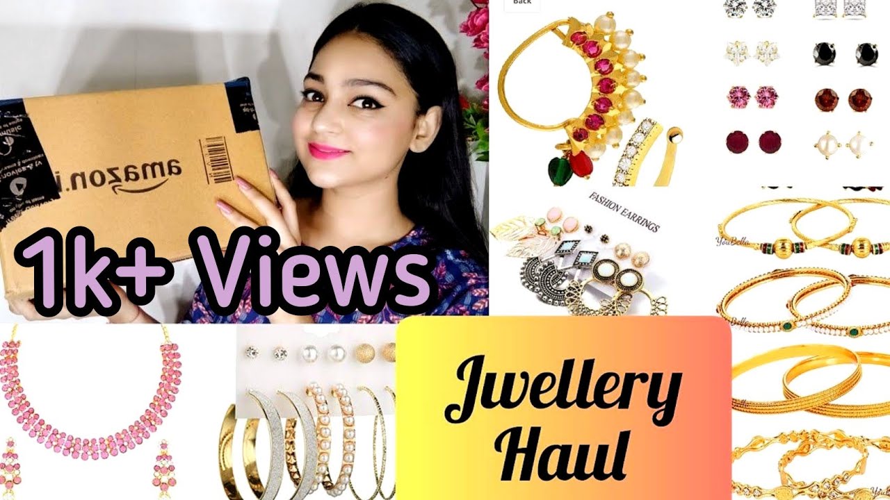 Huge Huge Jwellery Haul || kriti tutorials💕 - YouTube