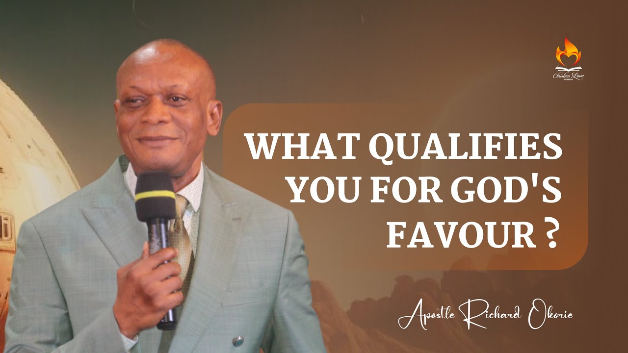 The Force of Divine Favour // Apostle Richard Okorie - YouTube