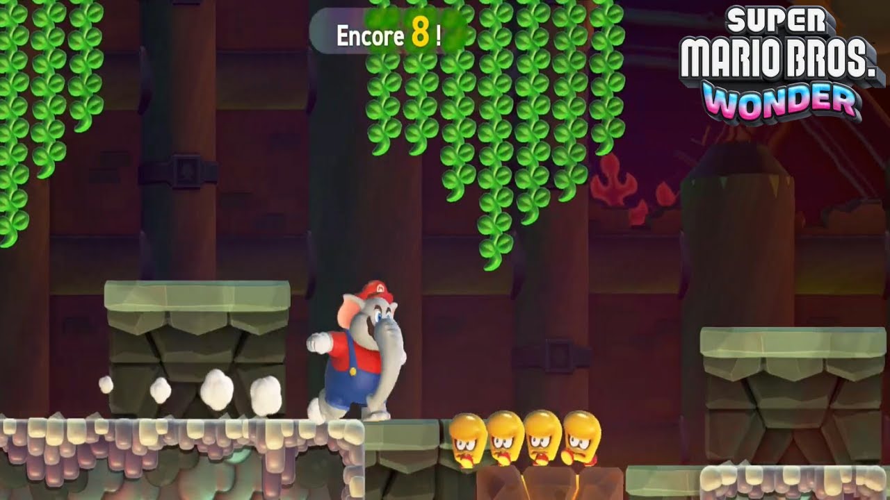 Super Mario Bros. Wonder ~ KO Arena Magma Flare-Up ! ~ 100% ! - YouTube