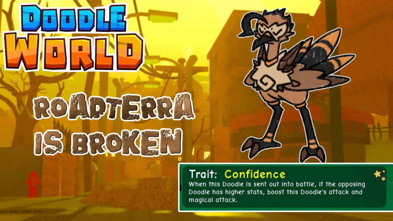 Roadterra is The MOST BROKEN Doodle in PVP-Doodle World PVP #1 - YouTube
