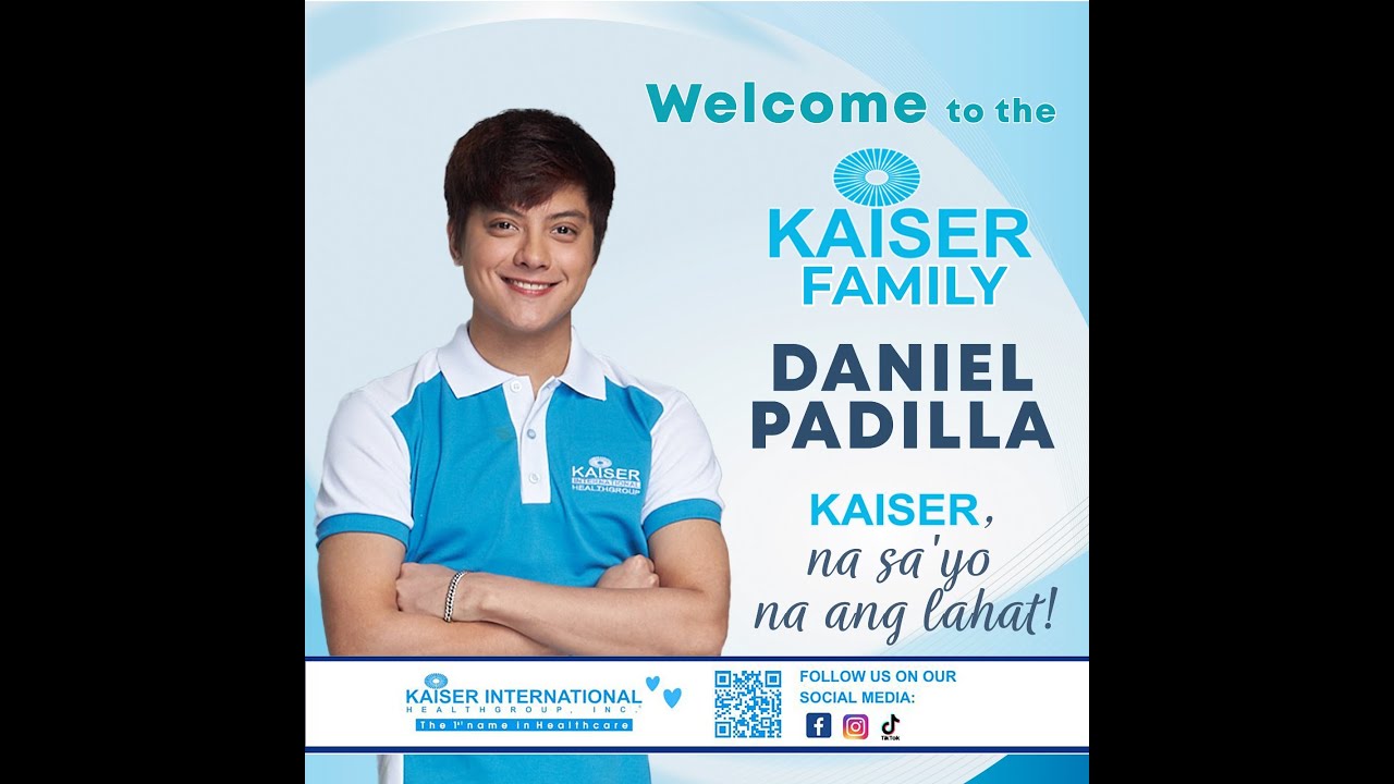 IMG's PARTNER KAISER INTERNATIONAL NEW AMBASSADOR IS DANIEL PADILLA - YouTube