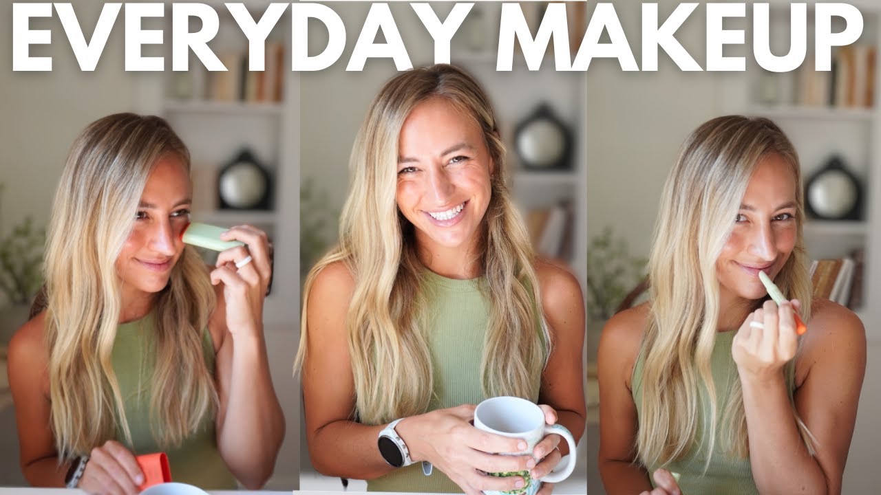 My Simple Skincare + Makeup Routine! - YouTube