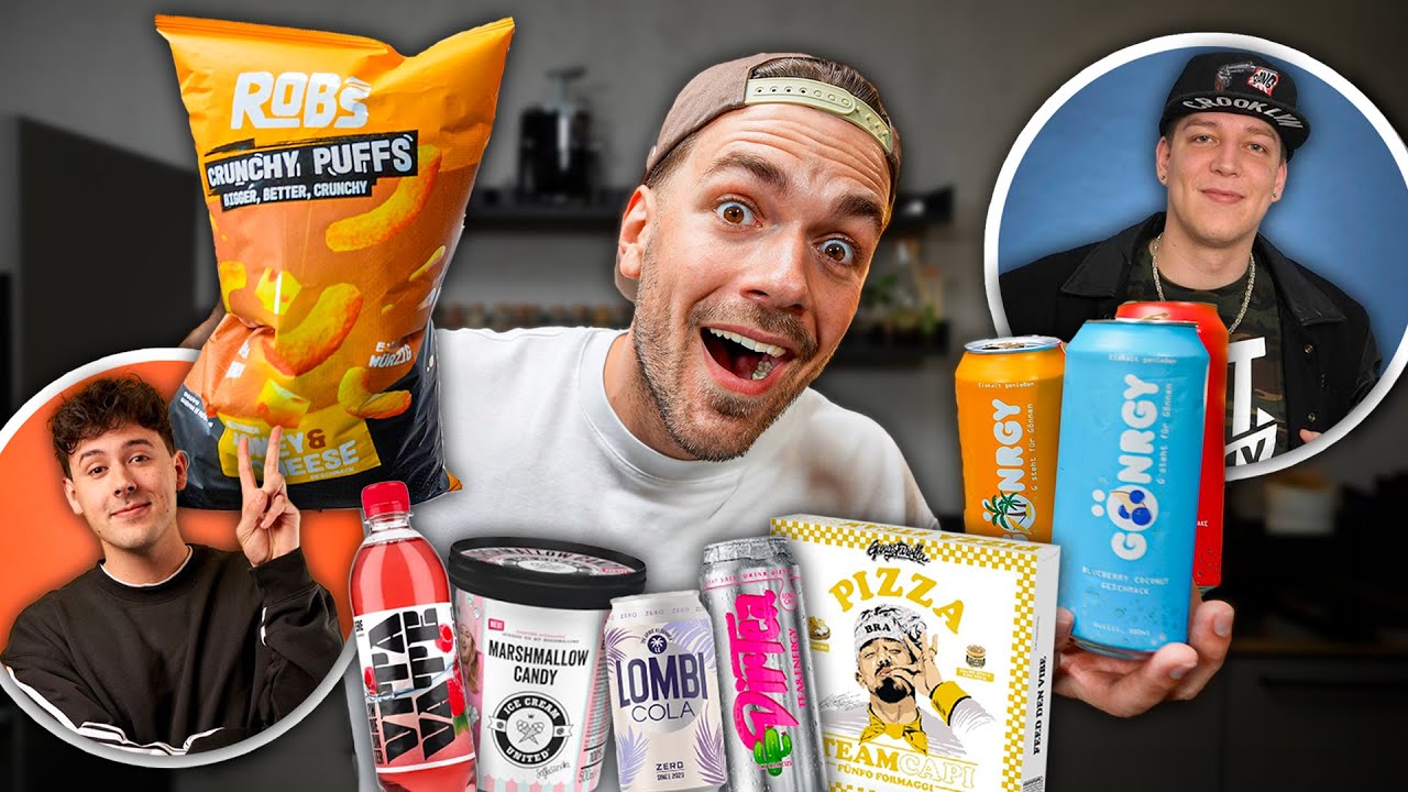 Ich teste ALLE neuen INFLUENCER Produkte 🤯 - YouTube