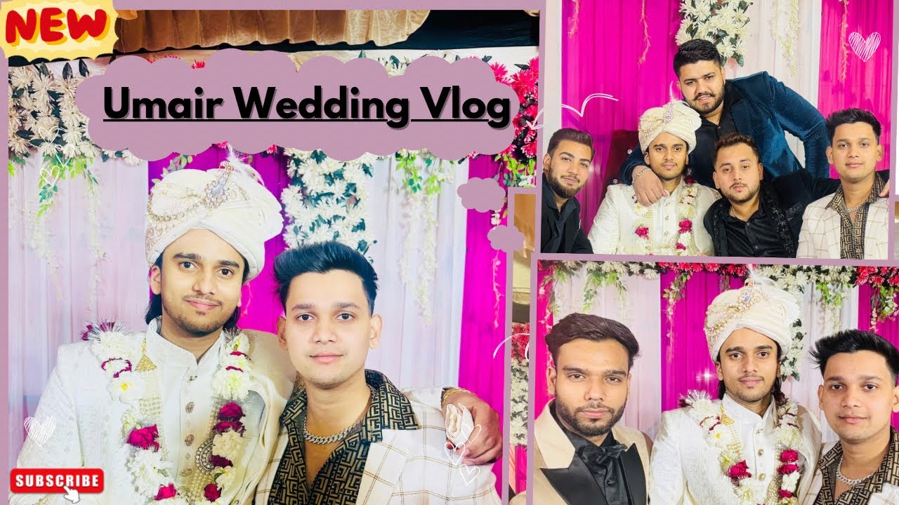 Umair Wedding 🎊 | Shaadi Mubarak Meri Jaan ♥️ | Maazaa Aagaya Bhaai 🫂 ...