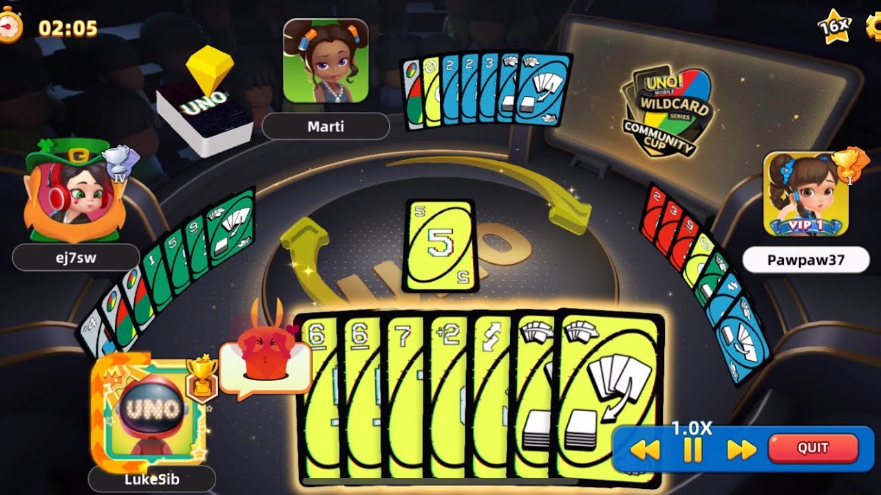 UNO Mobile - Flawless & Perfect Game.. Again (Draft Mode). - YouTube