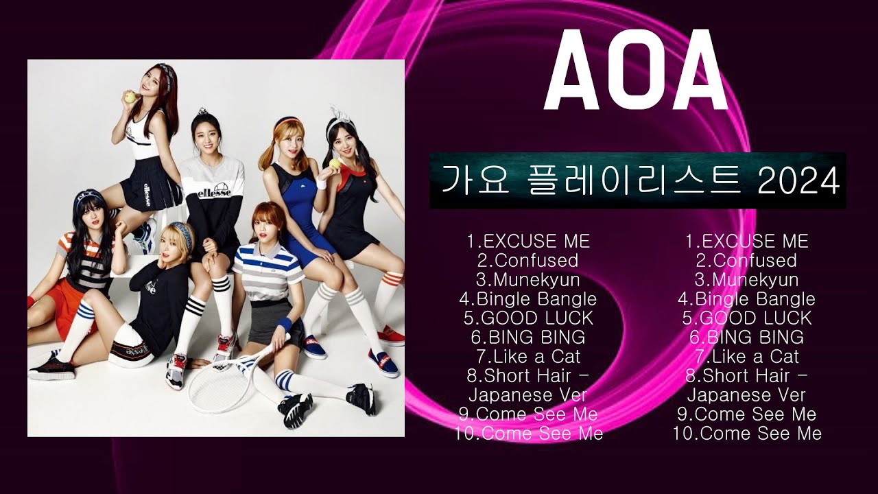 AOA 상위 10개 베스트 곡 - 전체 앨범 - YouTube