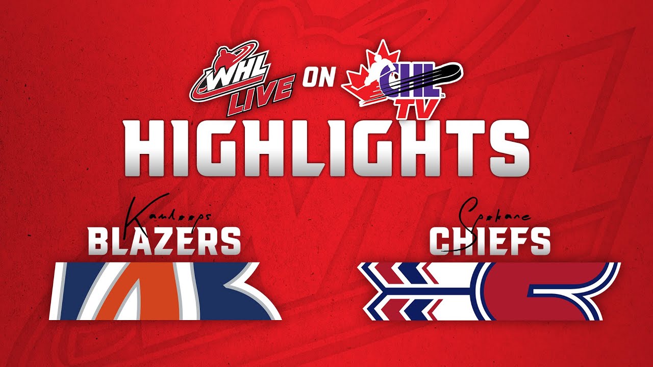 Kamloops Blazers at Spokane Chiefs 01/05 | WHL Highlights 2024-25 - YouTube