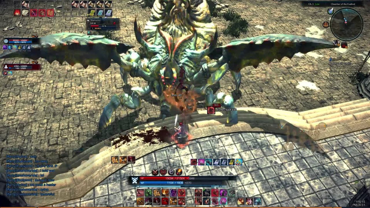 TERA Rising - Who needs a Healer when I have pots (Warrior Tank) - YouTube