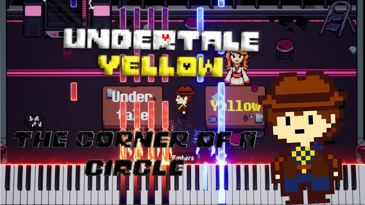 Undertale Yellow -The Corner of a Circle (Piano Tutorial & Sheet) - YouTube