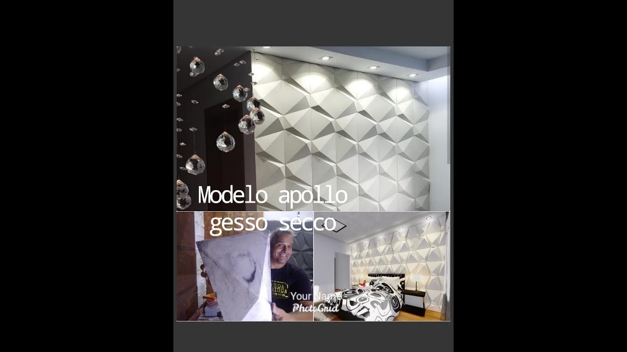 FACHADA GESSO 3D - MODELO LINDO GESSO 3D - CURSO GESSO 3D GRATUITO ...
