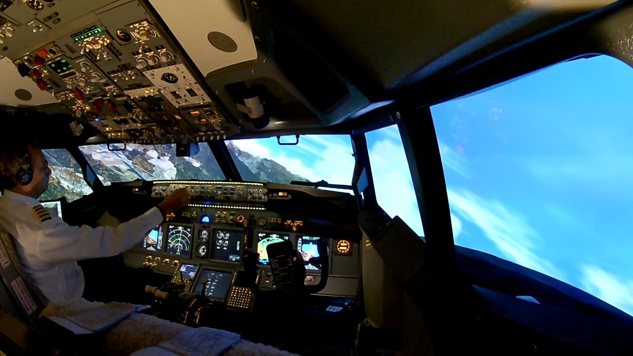 [P3D] Boeing 737 full cockpit simulator - Innsbruck (LOWI), Austria ...