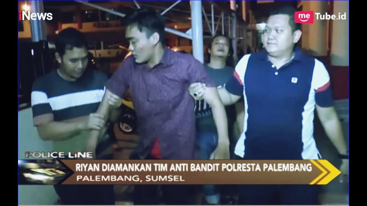 Riyan, Jambret Sadis Diamankan Tim Anti Bandit Polresta Palembang ...
