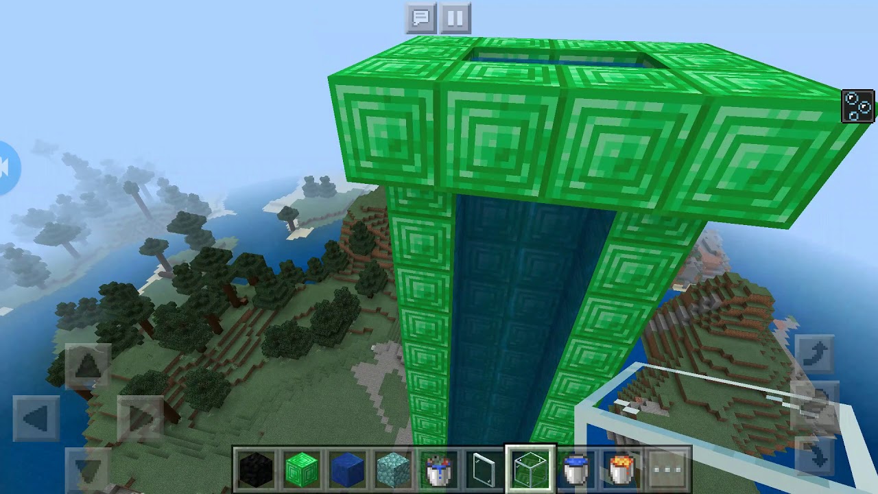A minecraft slide - YouTube