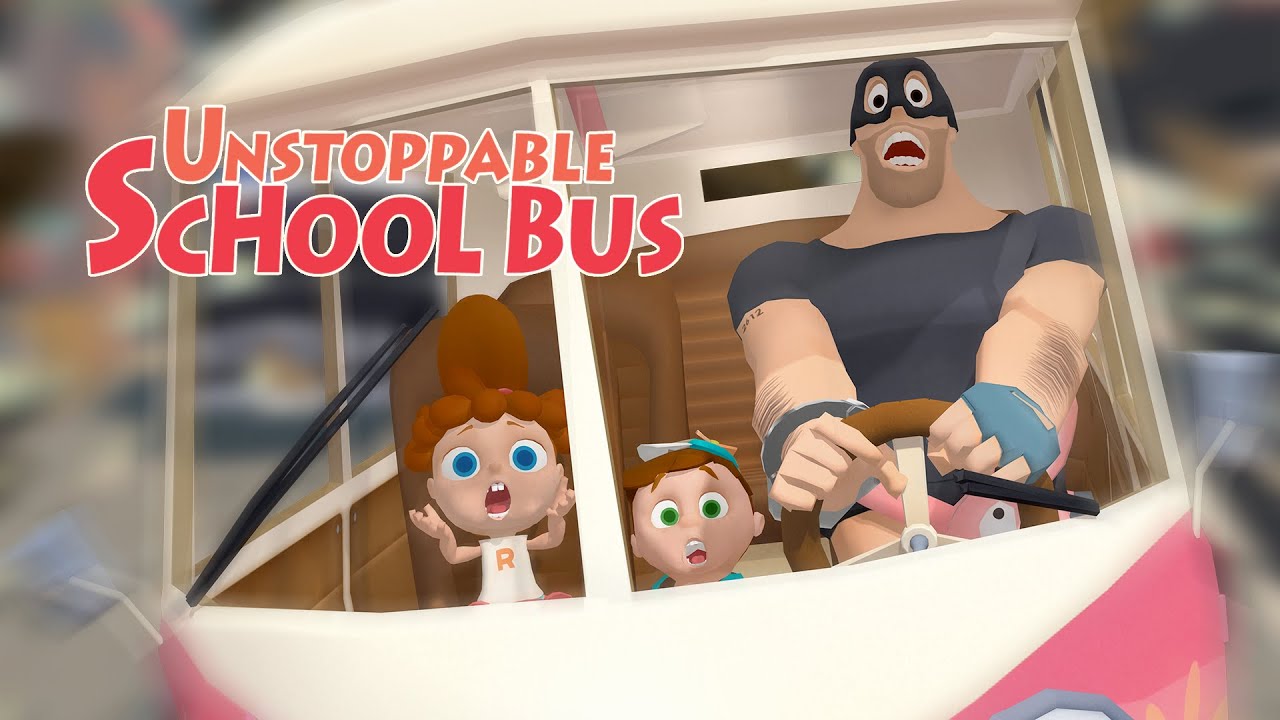 飆瘋校車 Unstoppable School Bus (3D 動畫) - YouTube