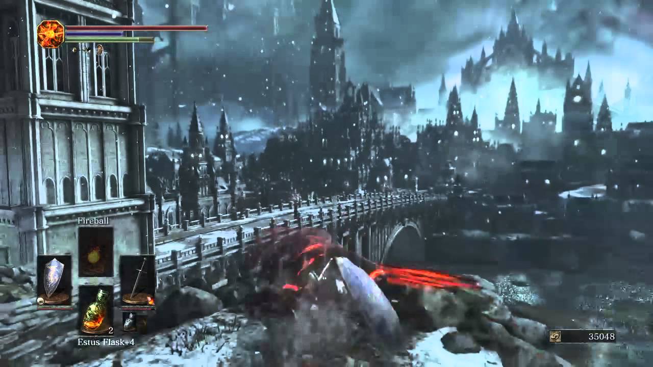Dark Souls 3 Most Beautiful View - YouTube