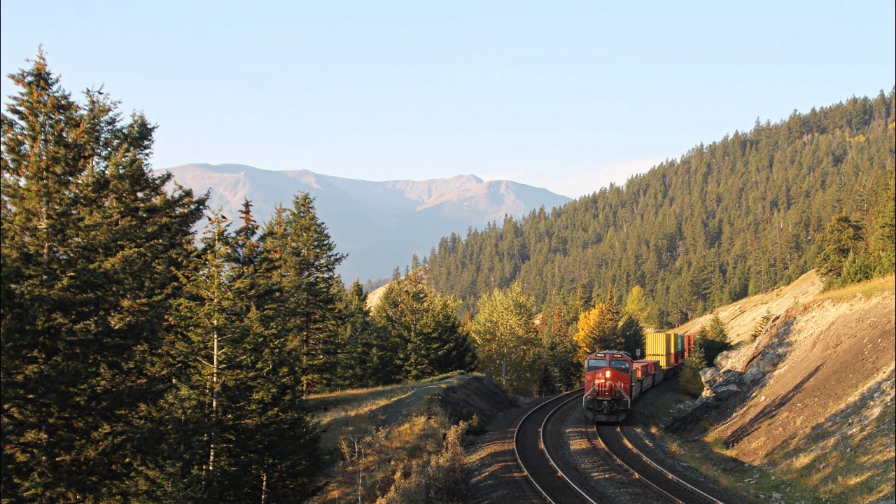 CN 2966 Leads 104 Out Of Jasper! - YouTube