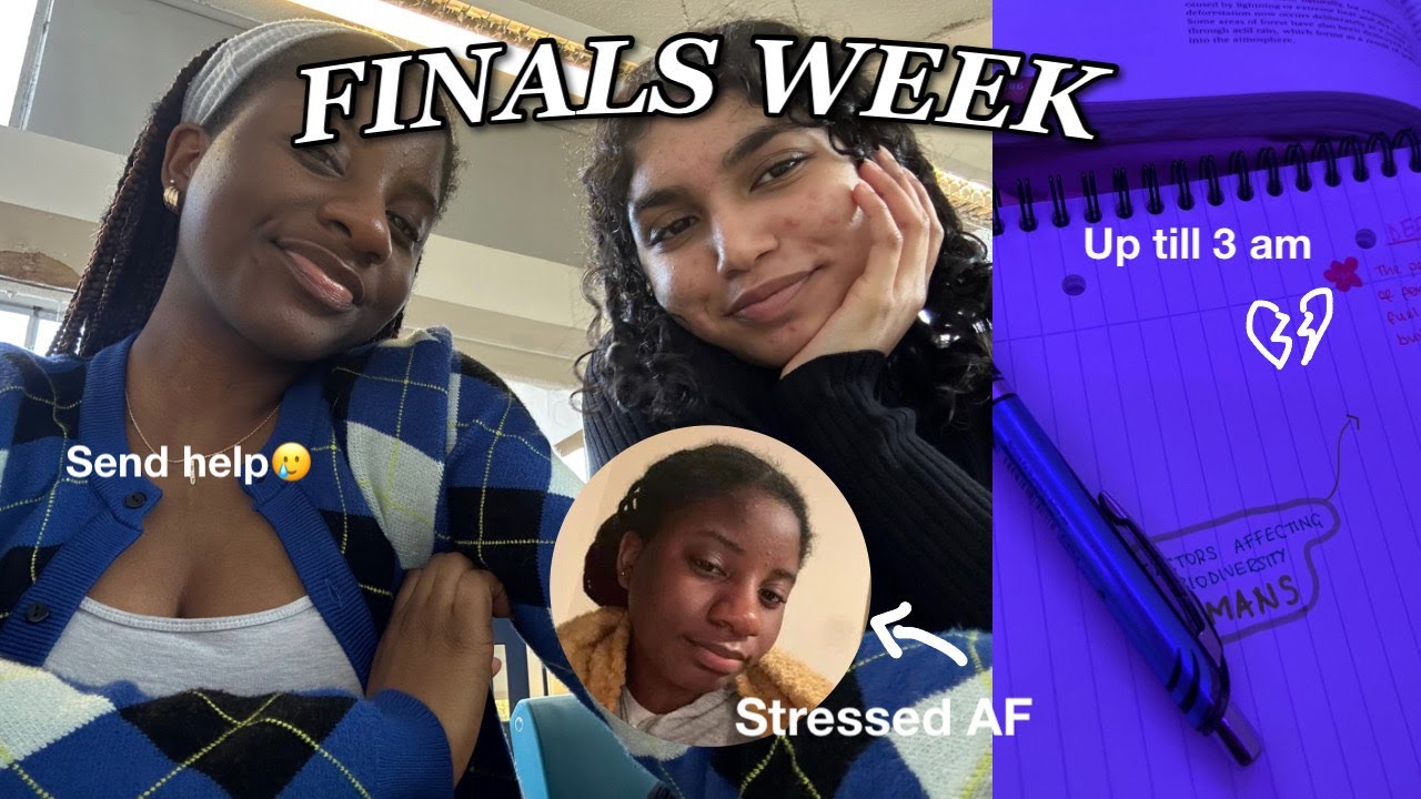 FINALS WEEK VLOG! *send help please* | MissMissy - YouTube