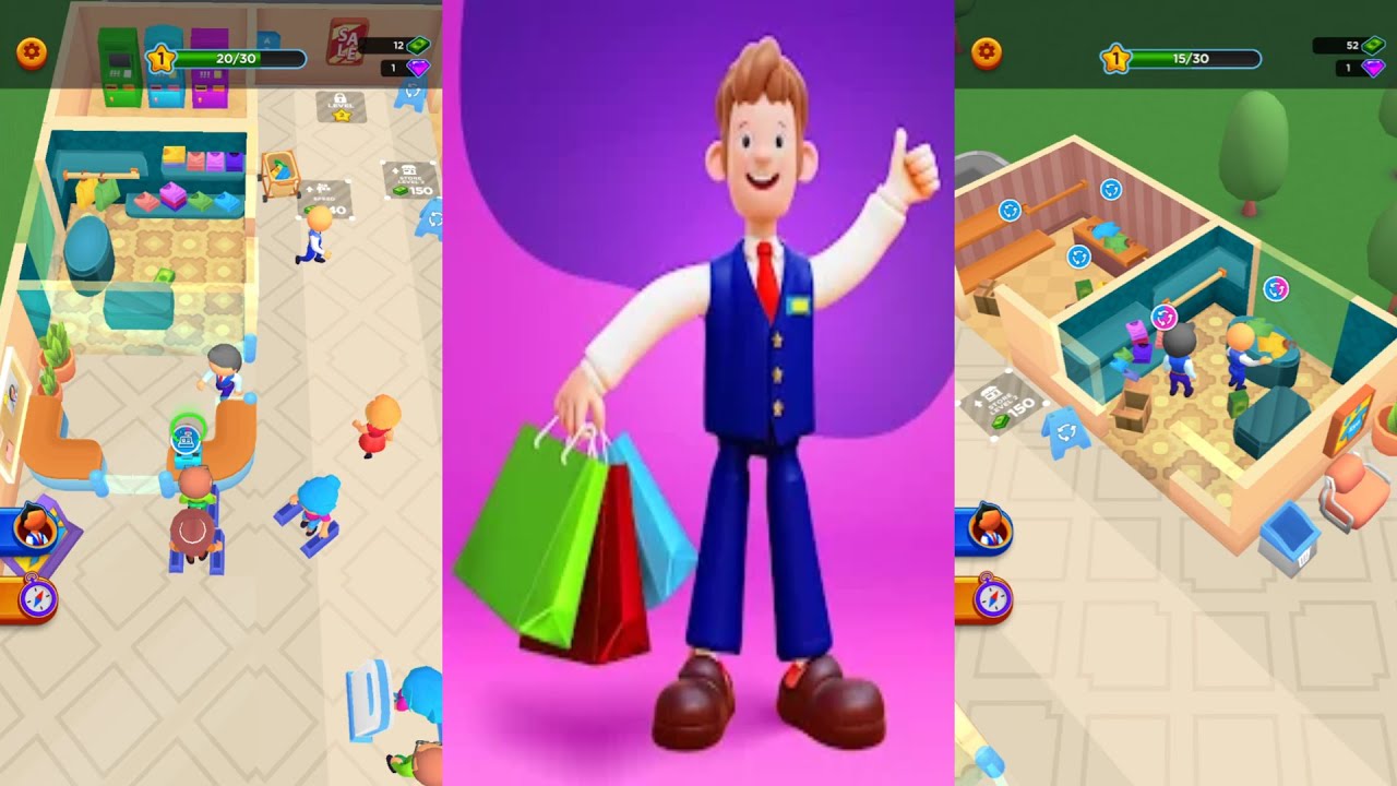 Trend Mall Gameplay Mobile Game Walkthrough All Levels Android Ios #1 ...